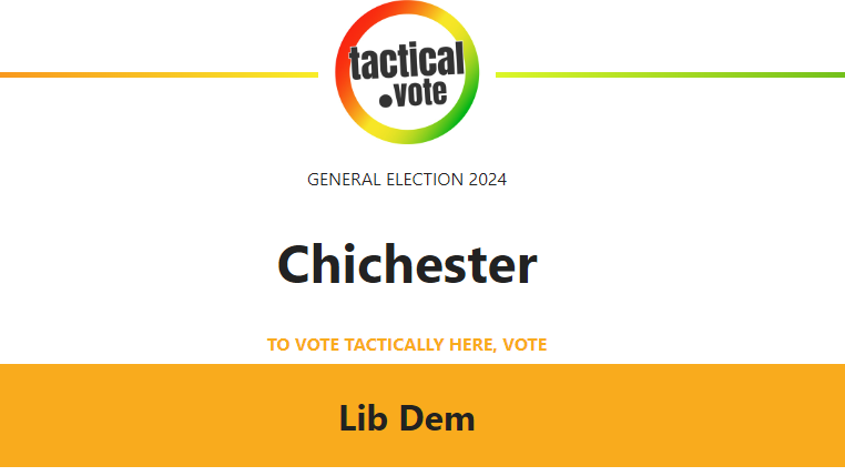 Thinking of voting tactically? - Chichester Liberal Democrats