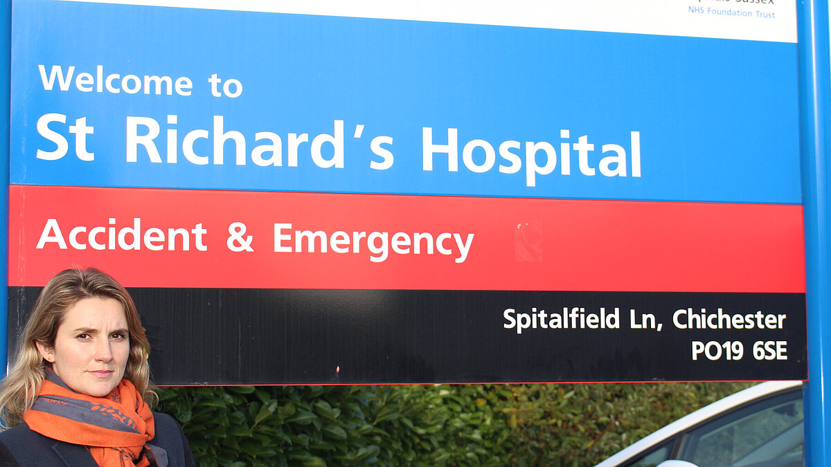 NHS report is a wake-up call, says Jess Brown-Fuller - Chichester ...