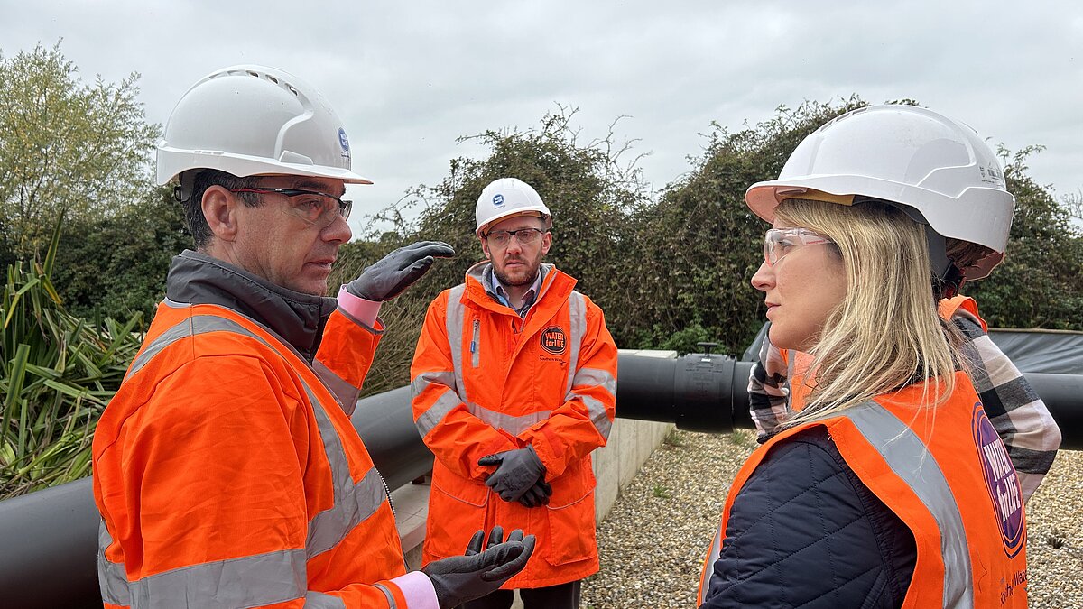 Chichester MP inspects Southern Water’s sites and questions CEO ...